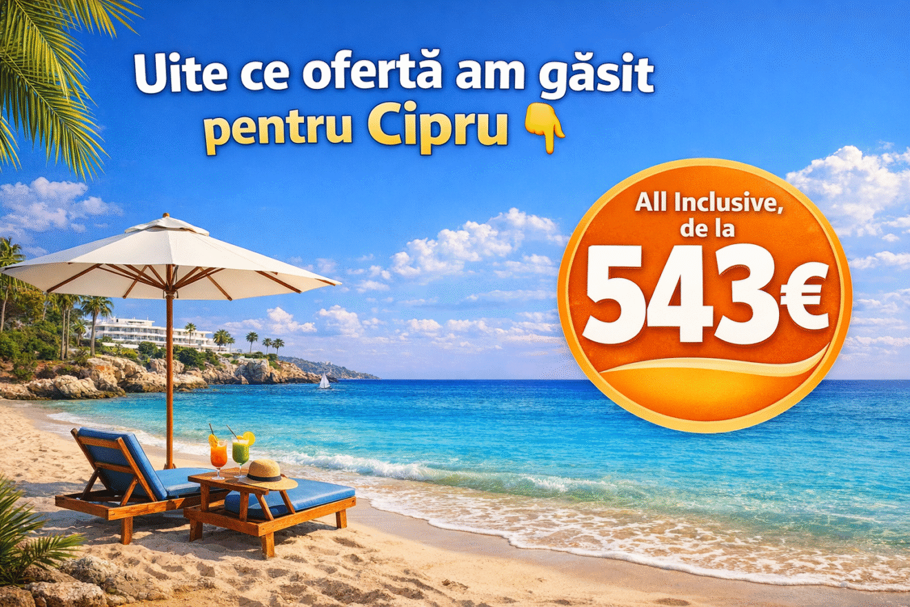 Oferta vacanta in Cipru All inclusive, de la 543 euro